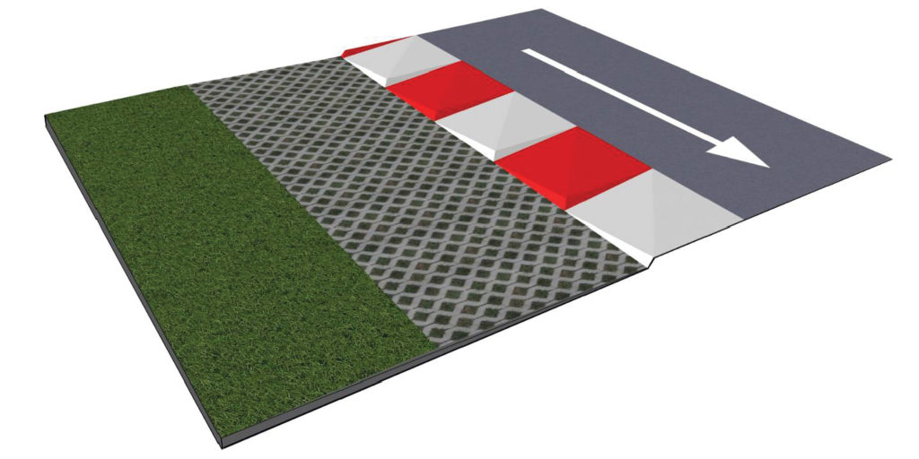 Corner Kerbing Nearing Completion